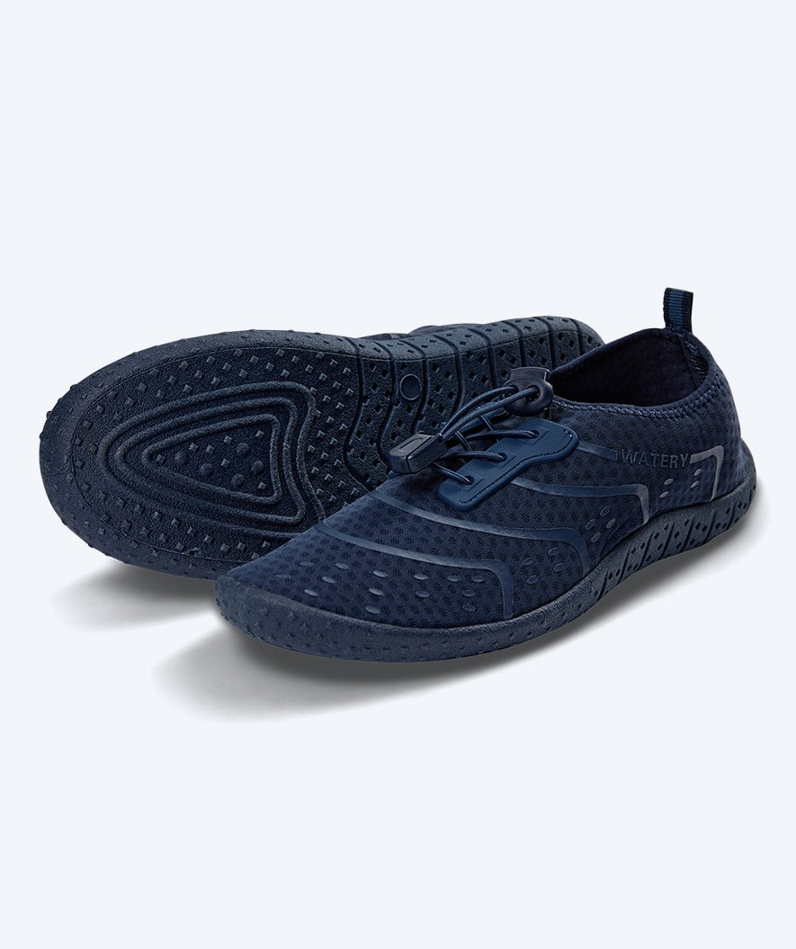 Watery badesko til voksne - Nerida - Mørkeblå – Watery.dk